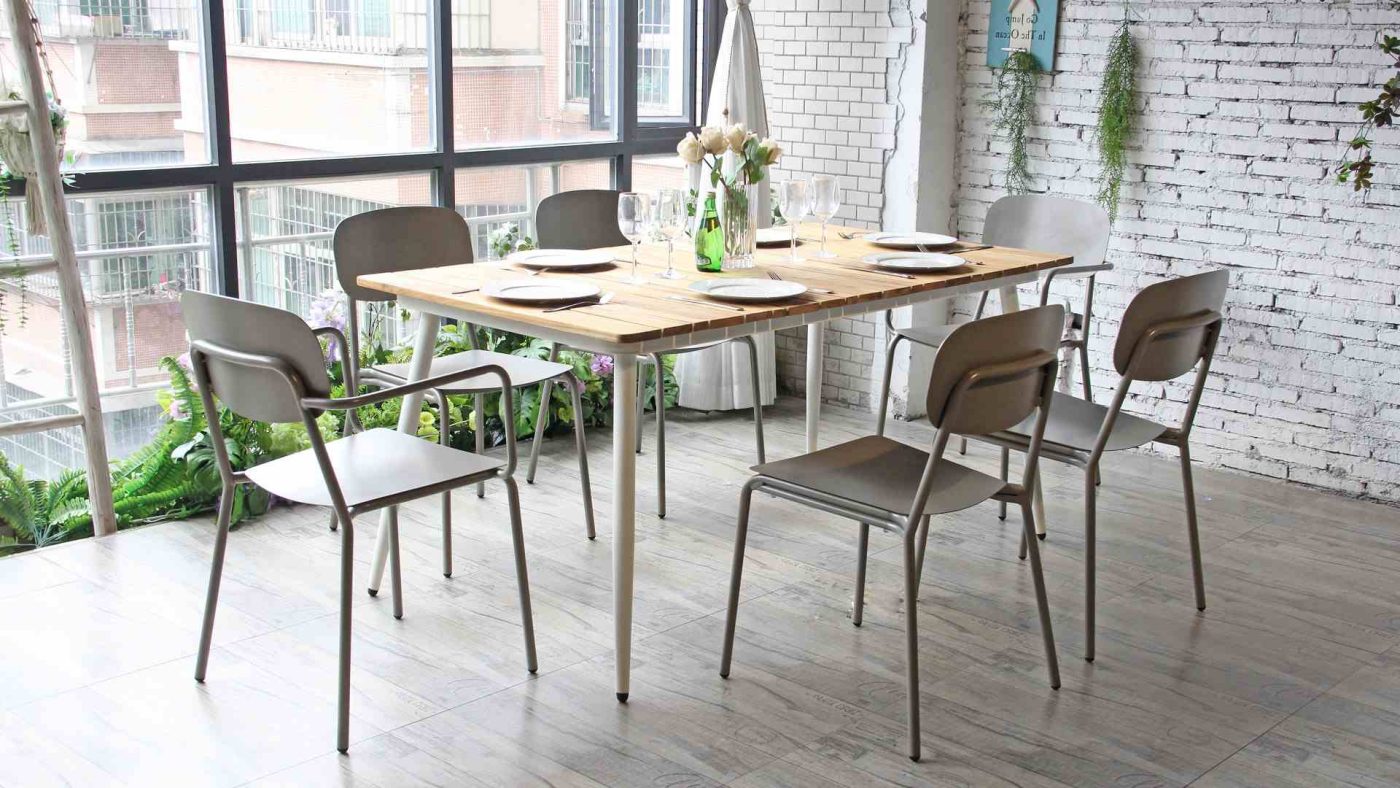 Metal Outdoor Tables | Aluminum Outdoor Tables - CDG Furniture